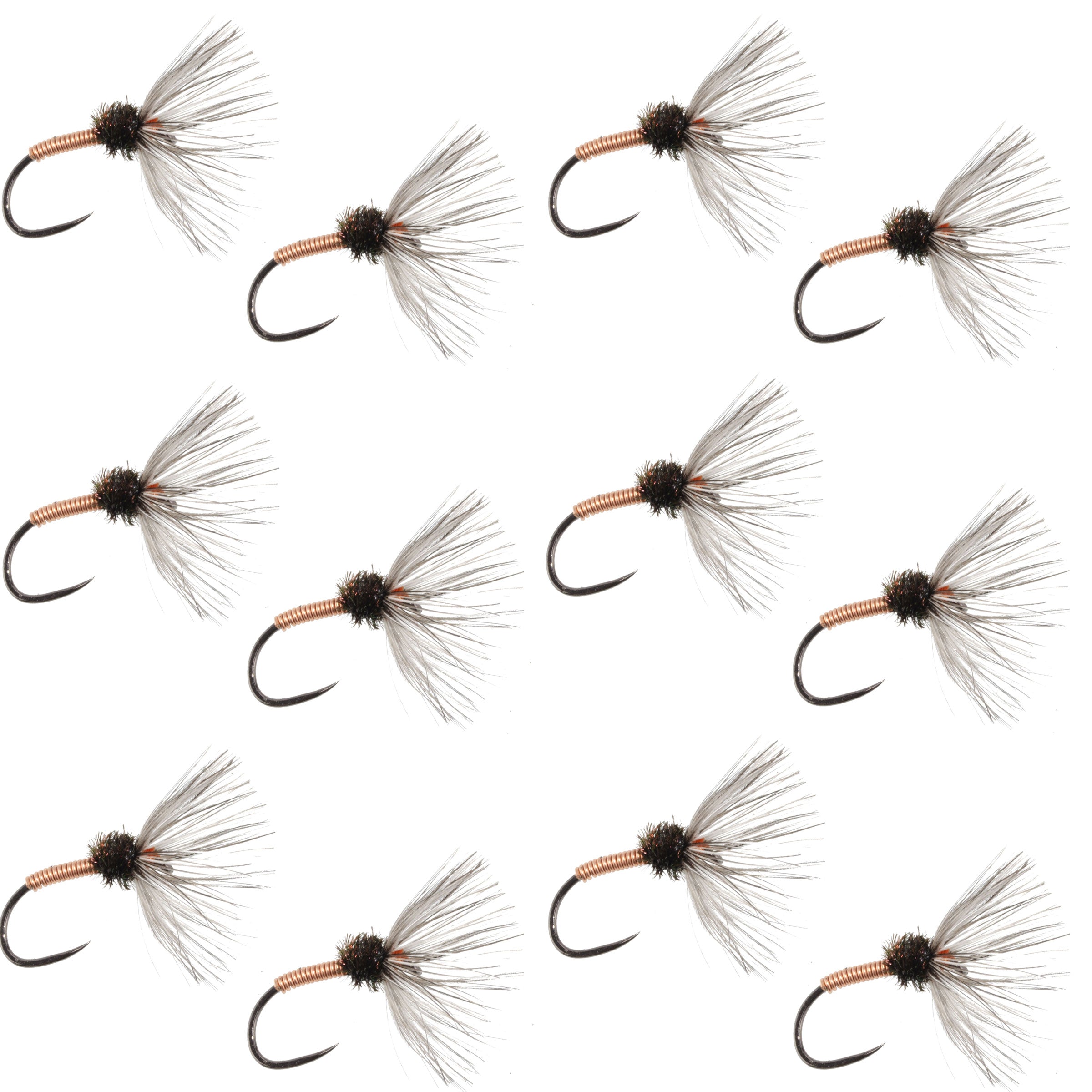 Copper Sakasa Kebari - 12 Tenkara Flies - Size 12 – Bobber Bargain